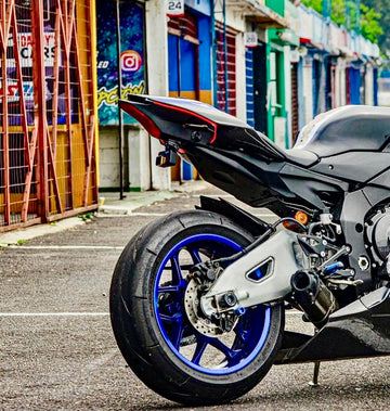 Genesis DRL's for Yamaha R1, R6, R7, R9 Integrated Tail Lights signal ...