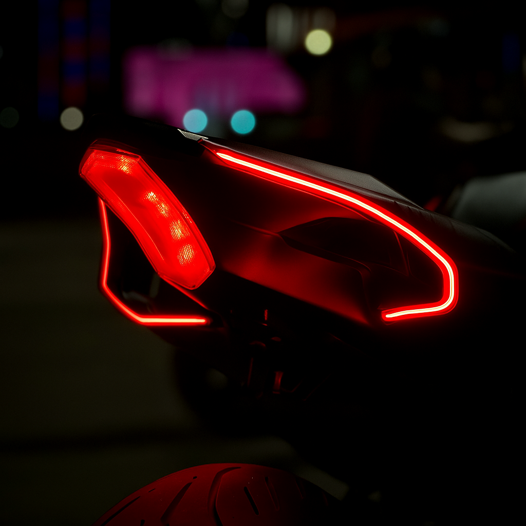 Genesis DRL's for Yamaha R1, R6, R7, R9 Integrated Tail Lights signal ...