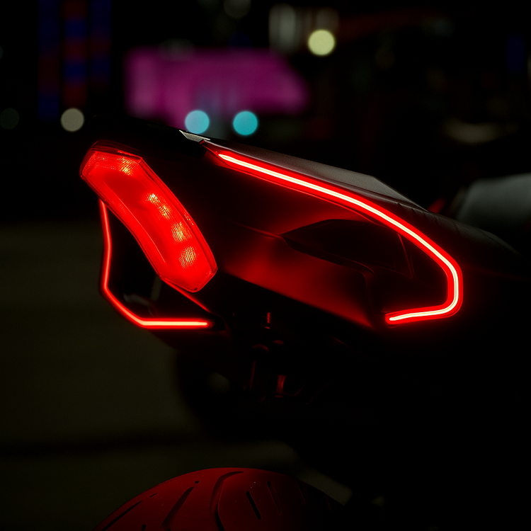 Genesis DRL's for Yamaha R1, R6, R7, R9 Integrated Tail Lights signal ...